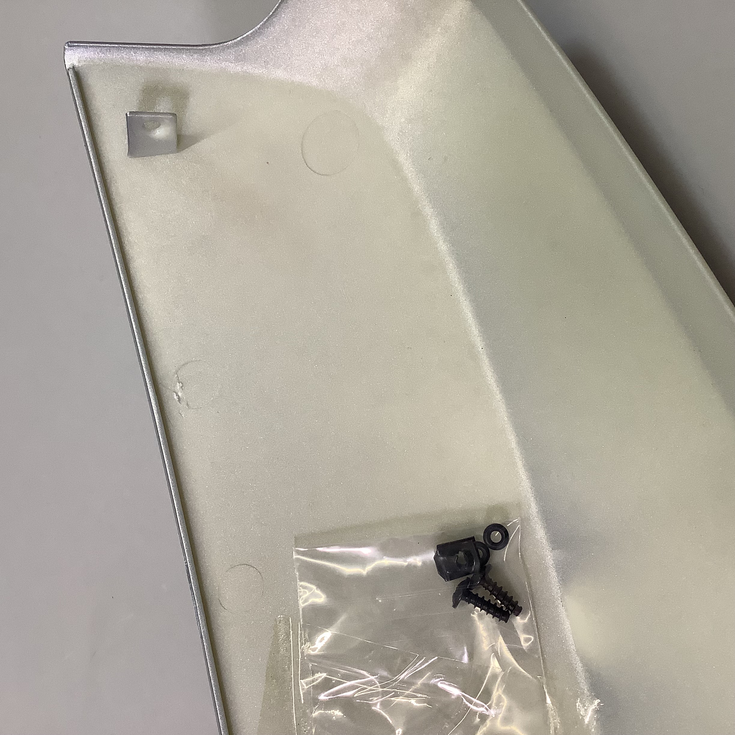 Right-Hand Top Case Lid Trim Piece Silver for BMW C Series | Bob’s ...