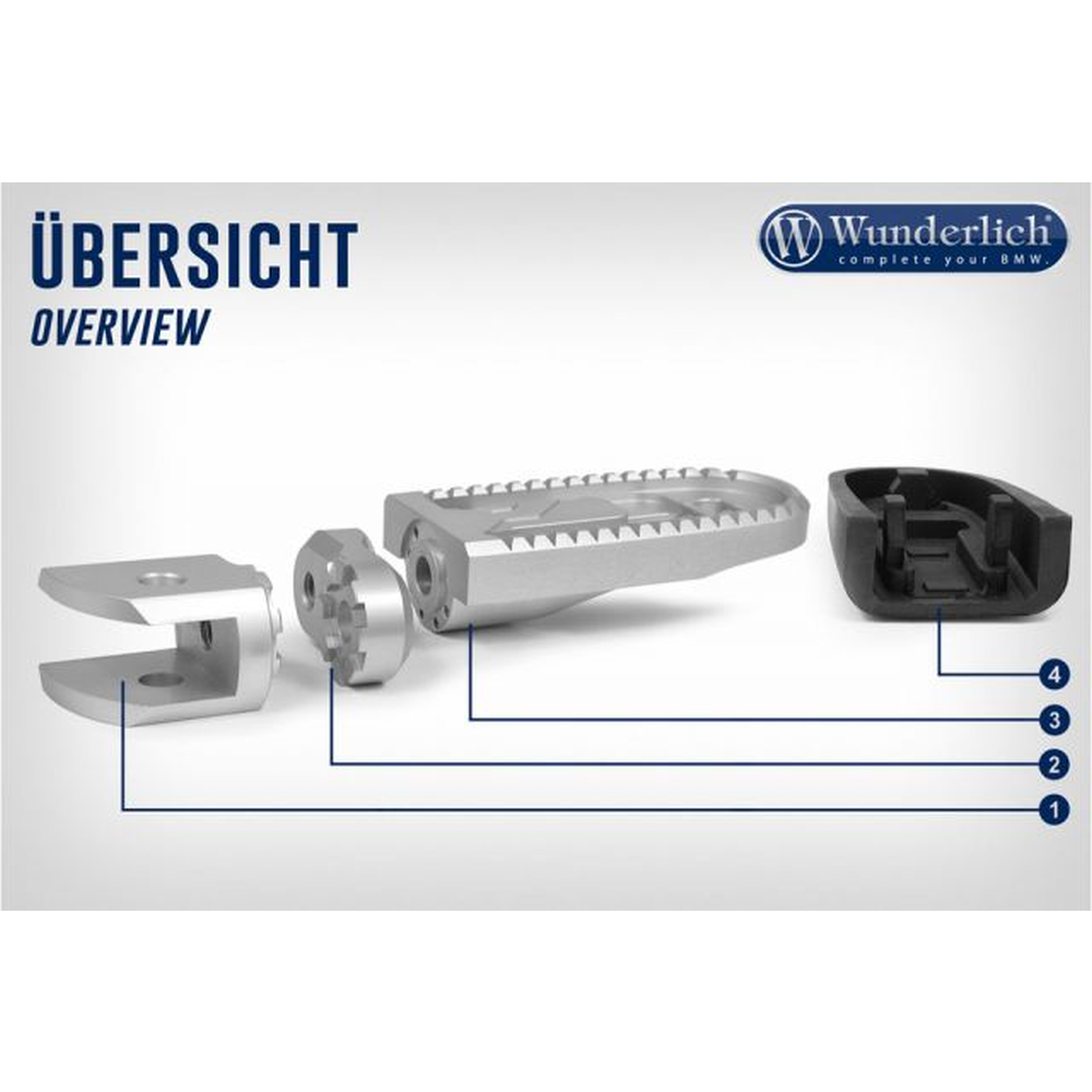 Wunderlich EVO1 Peg Adapter | Bob’s Motorcycle’s – Jessup, MD