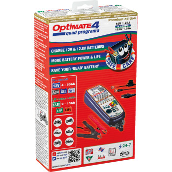 Optimate 4 Quad Program Premium Edition | Bob’s Motorcycle’s – Jessup, MD