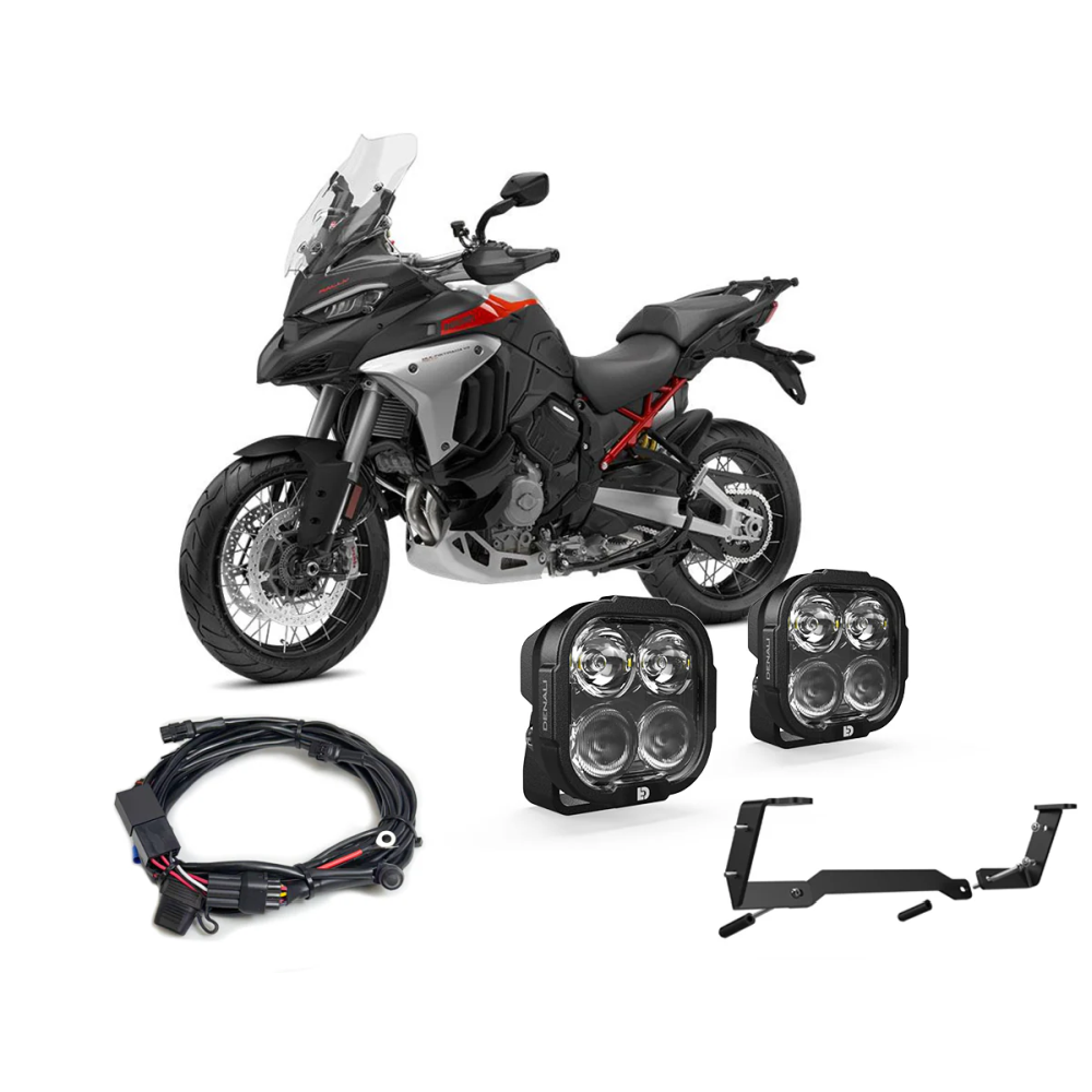 Denali DL4 Essential Lighting Bundle for Ducati Multistrada V4 2021 ...