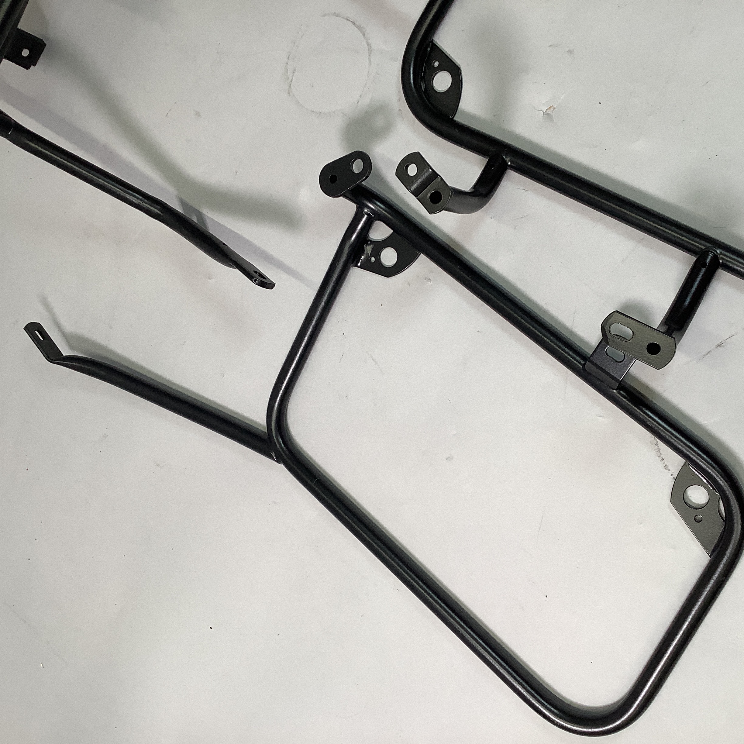Brand New Side Bag Mounts and Luggage Rack | Bob’s Motorcycle’s ...