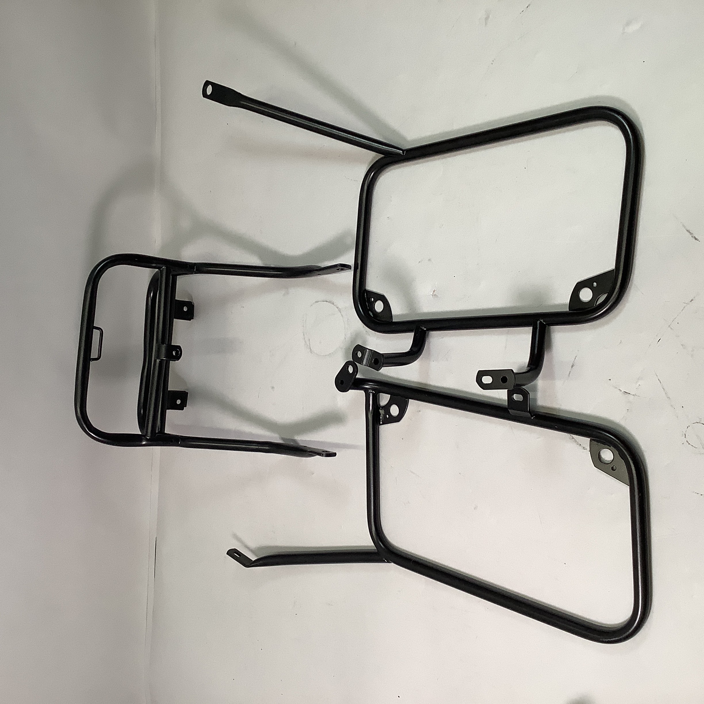 Brand New Side Bag Mounts and Luggage Rack | Bob’s Motorcycle’s ...