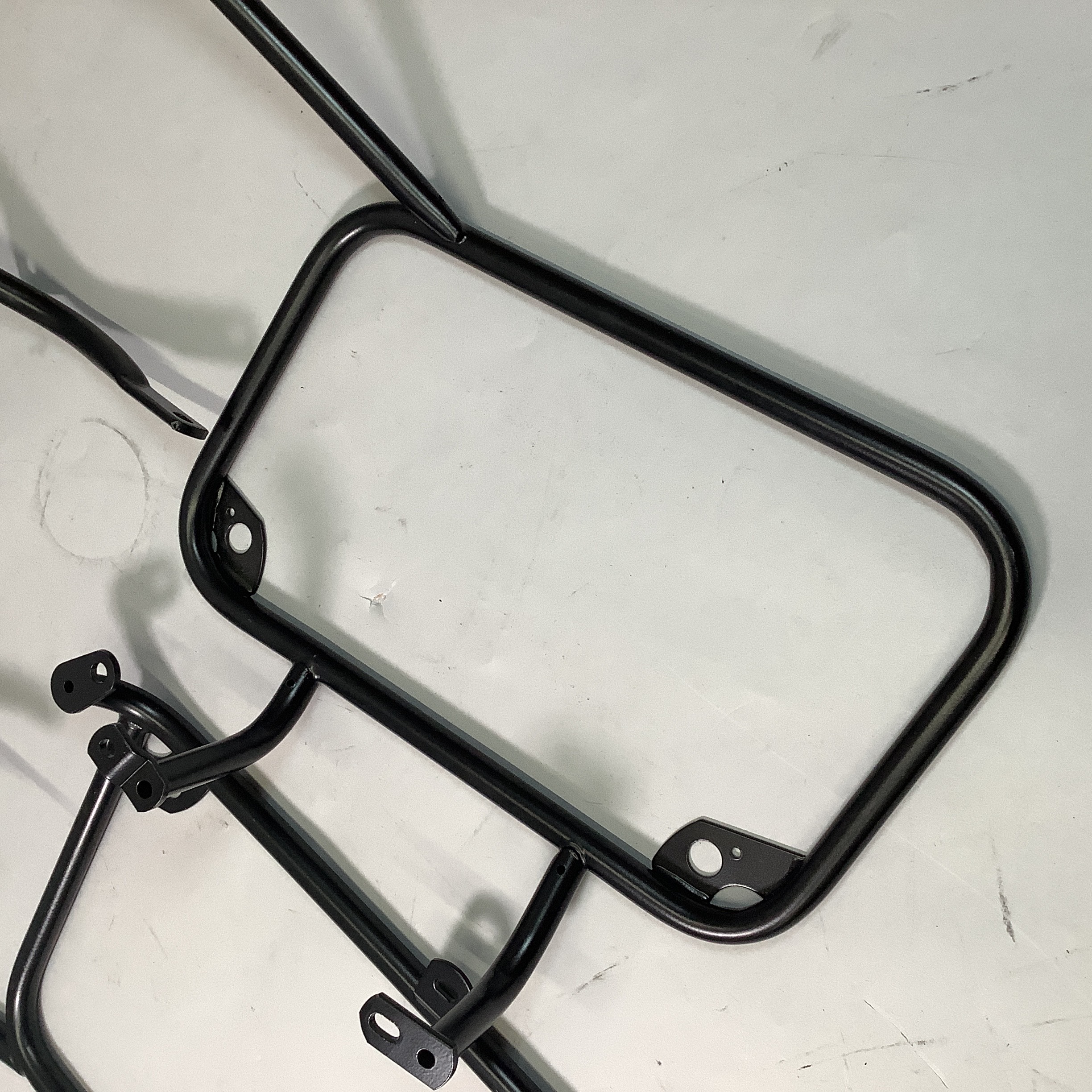 Brand New Side Bag Mounts and Luggage Rack | Bob’s Motorcycle’s ...