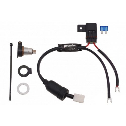 Powerlet Socket Kit - Panel Type, 12" | Bob’s Motorcycle’s – Jessup, MD