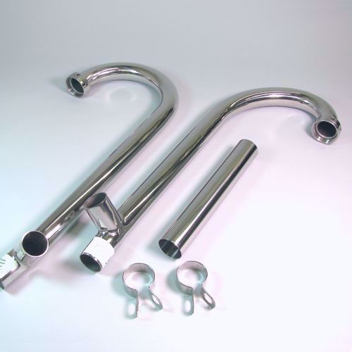Keihan Stainless Steel Header Set, R50 & R50/2 | Bob’s Motorcycle’s ...