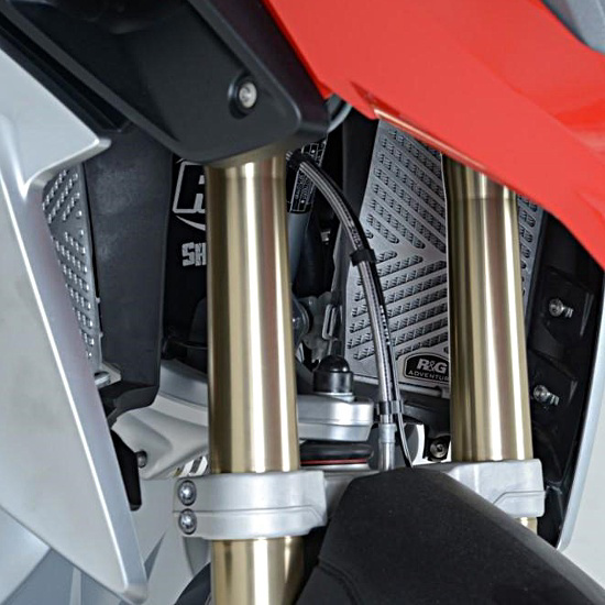 R&G Stainless Steel Radiator Guard For BMW R1200GS LC '13-'18, R1200GS ...