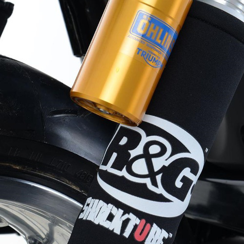 R&G Shocktube Shock Protector, R1200GS 05-12 | Bob’s Motorcycle’s ...