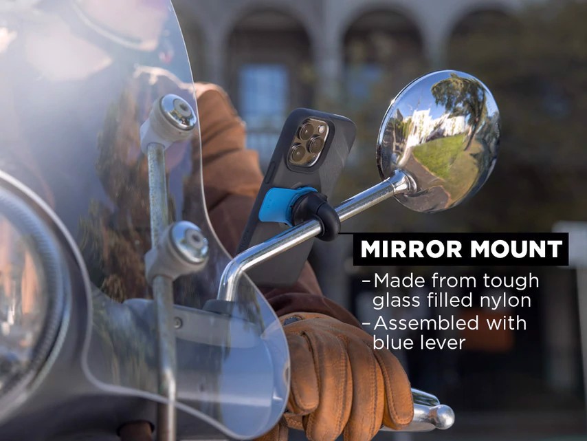 Quad Lock® Motorcycle Mirror Mount | Bob’s Motorcycle’s – Jessup, MD