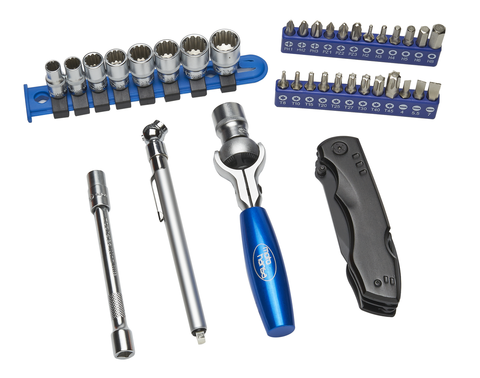 Motohansa Pro Compact 38 Piece Tool Kit - BMW | Bob’s Motorcycle’s ...