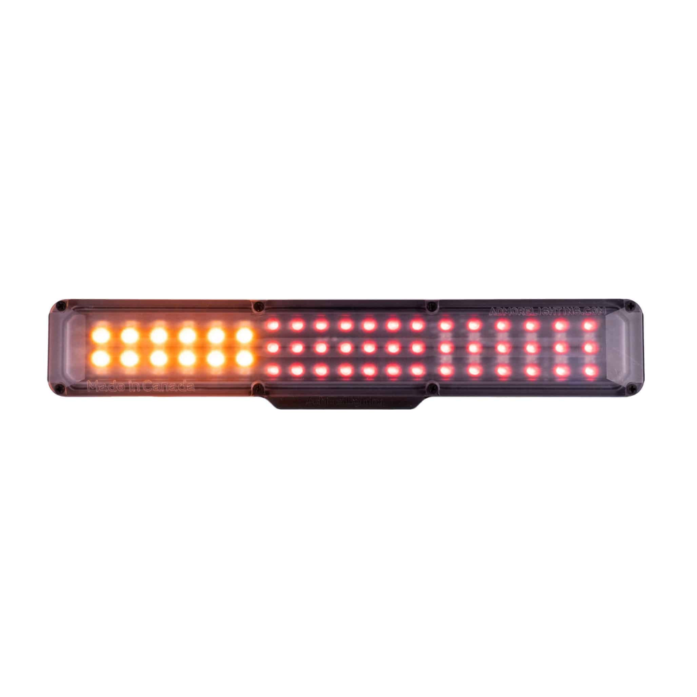 AdMore Light Bar - High Output 8" LED with Running, Brake, and ...