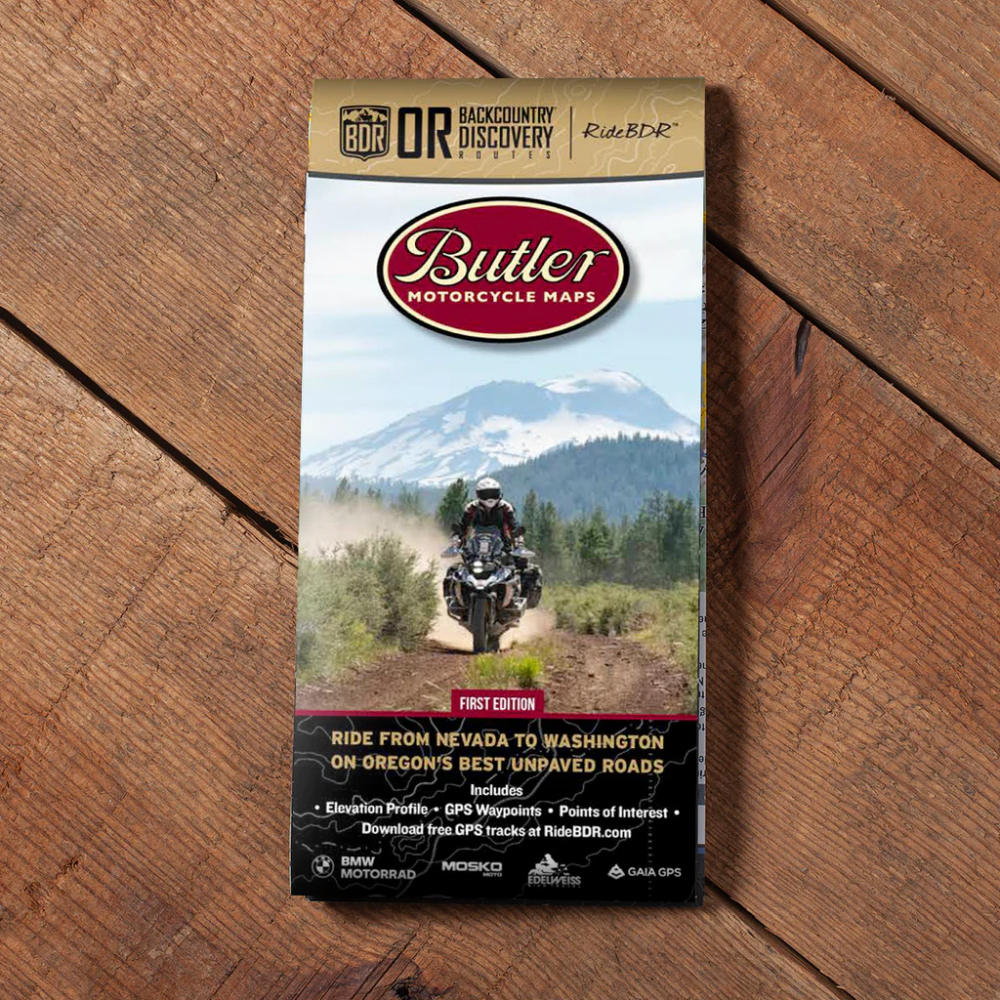 Butler Motorcycle Maps - Oregon Backcountry Discovery Route | Bob’s ...